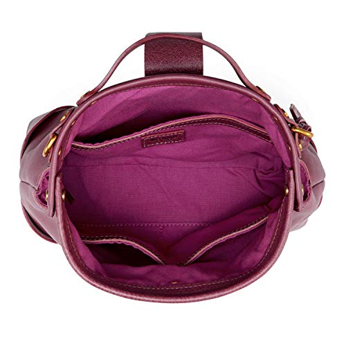 OLD TREND Genuine Leather Gypsy Soul Crossbody Bag (Lilac)