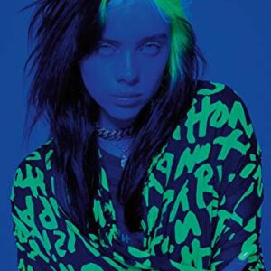 Trends International Billie Eilish - Blue Wall Poster, 14.725" x 22.375", Premium Unframed Version