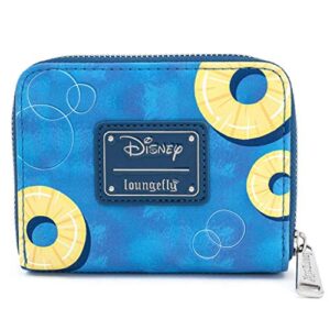 Loungefly x Disney Lilo and Stitch Pineapple Floaty Scrump Zip Around Wallet