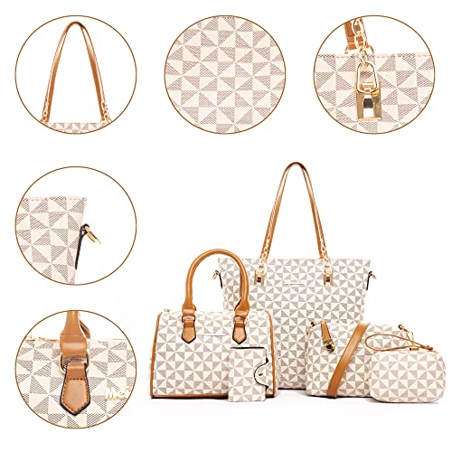 2E-youth Designer Purses And Handbags For Women Satchel Shoulder Bag Tote Bag For Work Clutch Purses (2-beige)