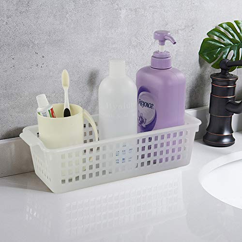 DynkoNA Small Storage Baskets Set of 6, Plastic Baskets For Organizing