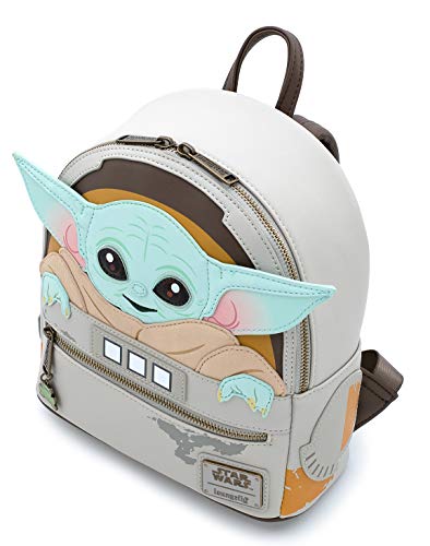 Loungefly Star Wars Baby Yoda The Mandalorian Womens Double Strap Shoulder Bag Purse