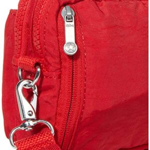 Kipling womens Abanu Multi Covnertible Crossbody Bag, Red Rouge, Small US