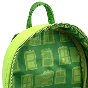 Loungefly Disney Monsters Inc Mike Wazowski Scare Cosplay Womens Double Strap Shoulder Bag Purse