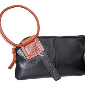 Skye Ringed Clutch (Black)