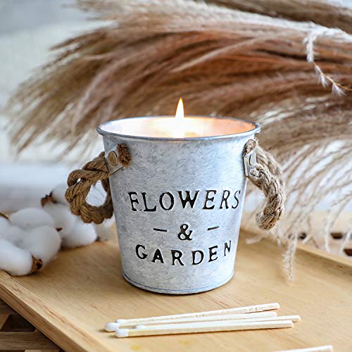 Citronella Candles Outdoor Indoor, 2 Pack 13.5 Oz Large Natural Citronella Oil Soy Wax Outdoor Candles, 80 Hours Long Lasting Highly Scented Candles for Summer Home Garden Patio Balcony