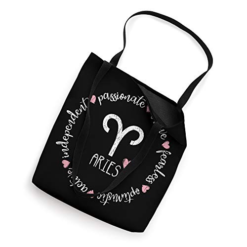 Aries Description Apparel Men Women Funny Zodiac Sign Gift Tote Bag