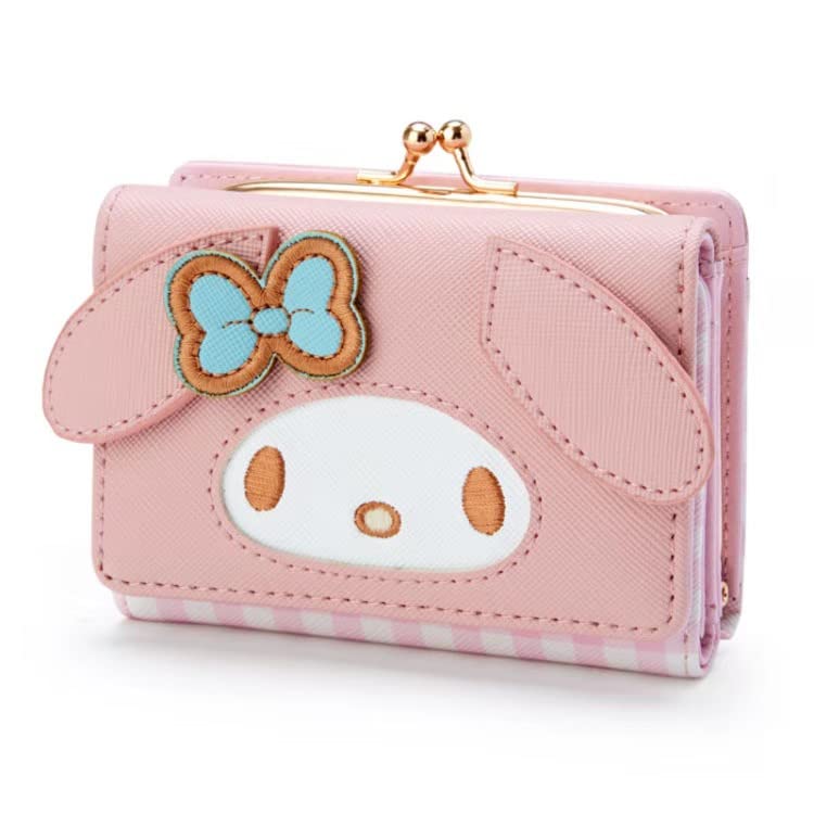 ArtZhou wallet for girls money purse for girls kawaii wallet Cartoon Small Wallet Trifold Wallets Cute Coin Cash Pouch Purse Zipper pink