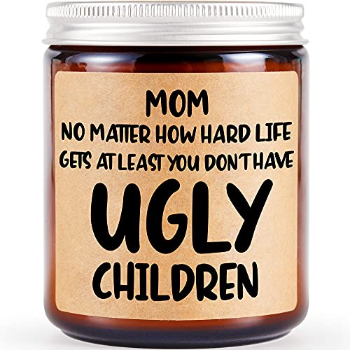 Best Gifts for Mom from Daughter Son, Mom Gifts for Mothers Day - Mothers Day Birthday Gifts for Mom, Funny Gifts for Moms Day Gifts, Mom Birthday Gifts, Lavender Scented Candles, Funny Soy Candle