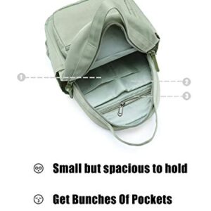 HotStyle ETTASA Mini Backpack, Cute for Women & Teen Girls, Sage Green