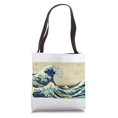 Famous Vintage Japanese Fine Art "The Great Wave" Stylish Tote Bag