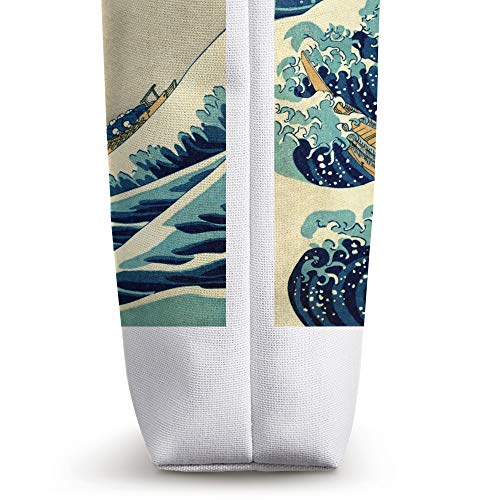 Famous Vintage Japanese Fine Art "The Great Wave" Stylish Tote Bag