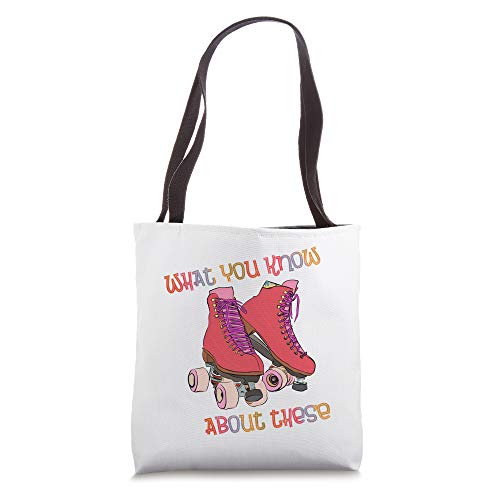 80s Roller Skates - Roller Skating - Disco Skates - Vintage Tote Bag