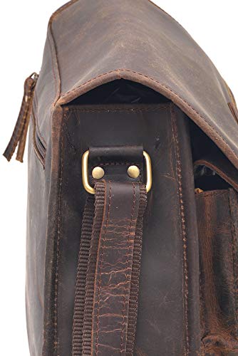 14 Inch Leather crossbody bags Purse Women Shoulder Bag Satchel Ladies Tote Travel Purse full grain Leather