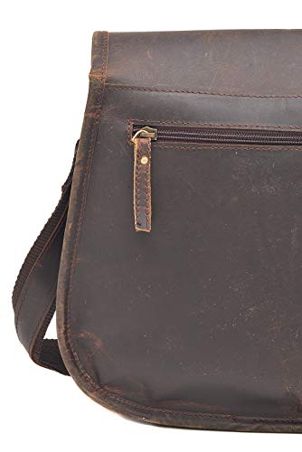 14 Inch Leather crossbody bags Purse Women Shoulder Bag Satchel Ladies Tote Travel Purse full grain Leather