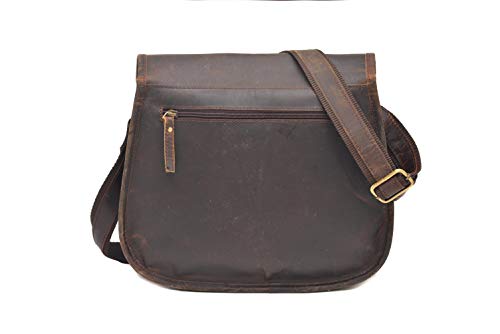 14 Inch Leather crossbody bags Purse Women Shoulder Bag Satchel Ladies Tote Travel Purse full grain Leather