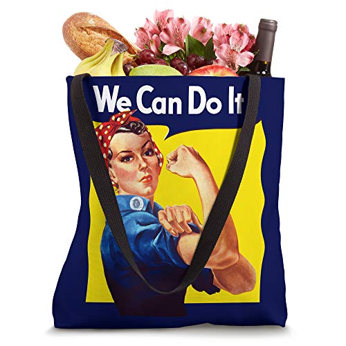 Rosie The Riveter - We Can Do It Tote Bag