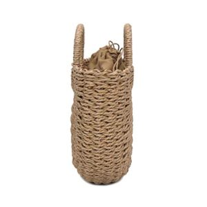 Straw Bag Womens Handbag Handwoven Large Straw Beach Tote Bag Hobo Summer Beach bag Straw Purse (Handbag-Khaki)