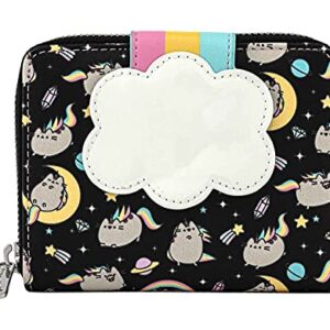 Loungefly x Pusheen Rainbow Unicorn Zip Around Wallet