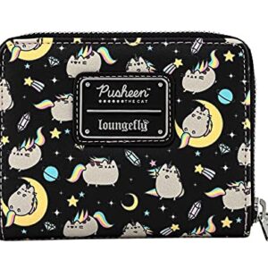 Loungefly x Pusheen Rainbow Unicorn Zip Around Wallet