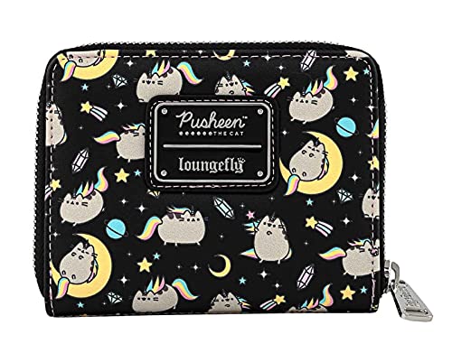 Loungefly x Pusheen Rainbow Unicorn Zip Around Wallet