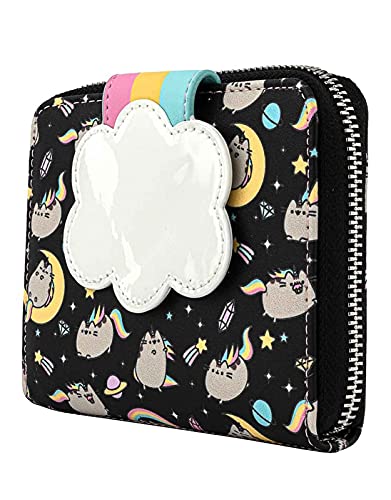 Loungefly x Pusheen Rainbow Unicorn Zip Around Wallet