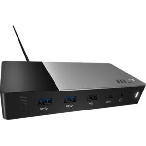 msi black usb c docking station 2nd gen