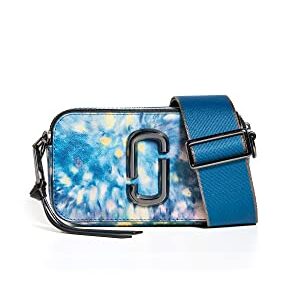 Marc Jacobs Women's The Watercolor Snapshot, Blue Multi, One Size