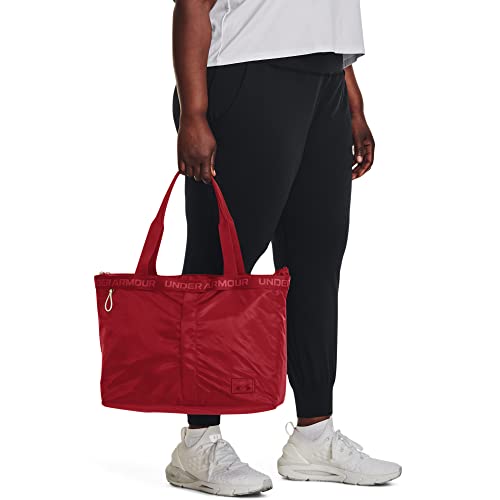 Under Armour Women's Essentials Tote, (690) Chestnut Red/Stadium Red/Chestnut Red, One Size Fits All