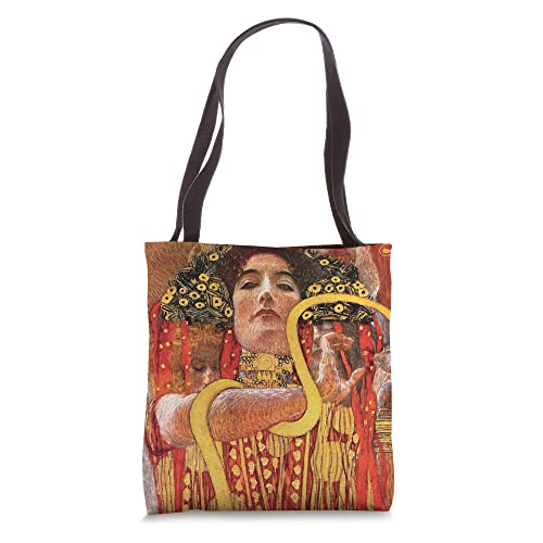 Gustav Klimt - Hygieia Medicine Greek Goddess of Health Tote Bag