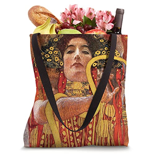 Gustav Klimt - Hygieia Medicine Greek Goddess of Health Tote Bag