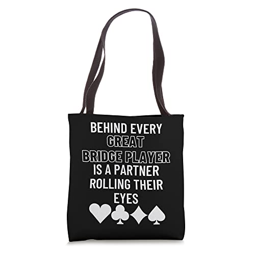 Bridge Player Partner - Bridge Tote Bag