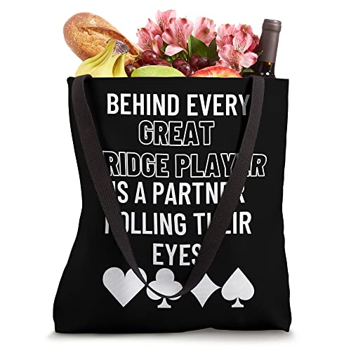 Bridge Player Partner - Bridge Tote Bag