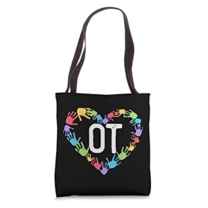 ot occupational therapist tote bag