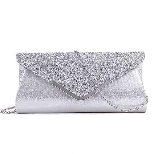 Gionforsy 1920s Party Handbag (Silver)