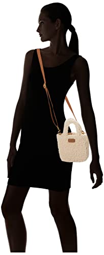 UGG womens Maribel Mini Sherpa Cross Body Bag, Natural, One Size US