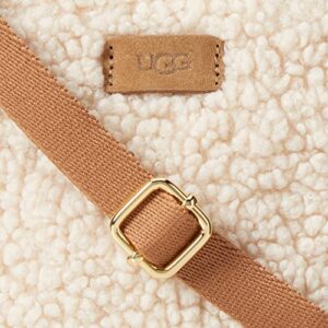 UGG womens Maribel Mini Sherpa Cross Body Bag, Natural, One Size US