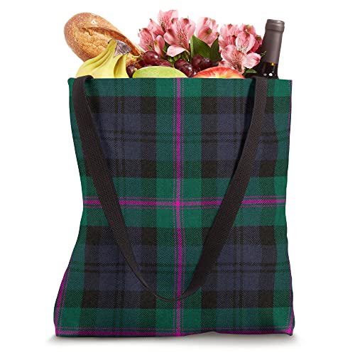 Clan Baird Modern Tartan Plaid Scottish Tartan Tote Bag