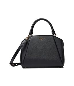 michael kors cleo medium satchel black one size