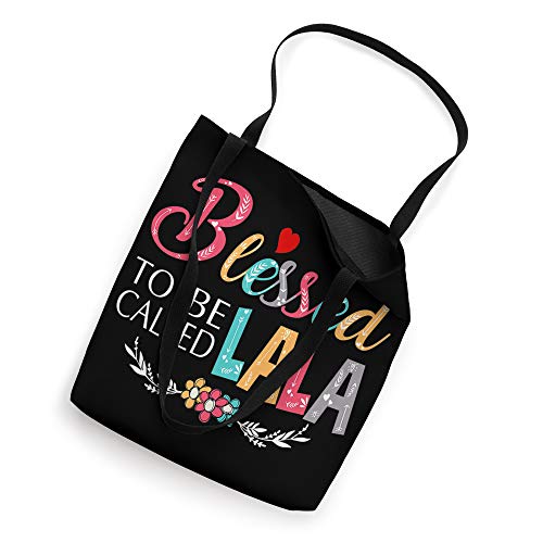 Blessed to be called LaLa Colorful - Grandma Gift Tote Bag