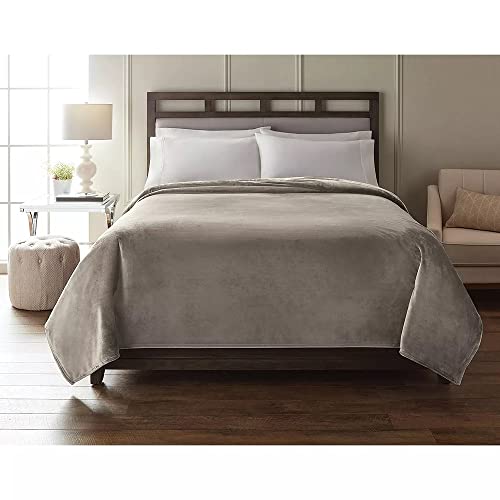 MEMBER'S MARK Decorative Cloud Throw Blanket (Fossil, King)