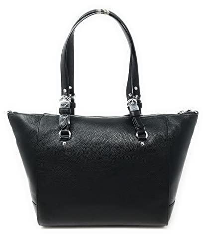 Coach Women's Kleo Caryall Shoulder Bag (Pebble Leather - Black)