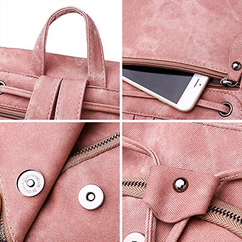 Women Backpack Waterproof Anti-theft Lightweight PU Fashion Leather Shoulder Bag Travel Backpack