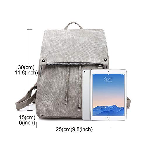 Women Backpack Waterproof Anti-theft Lightweight PU Fashion Leather Shoulder Bag Travel Backpack