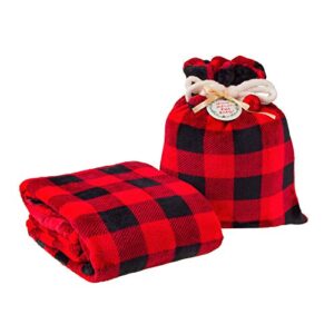 nanta fleece blanket with pouch flannel perfect for sofa couch throw blanket super cute soft blanket