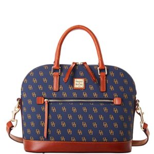 dooney & bourke gretta domed zip satchel