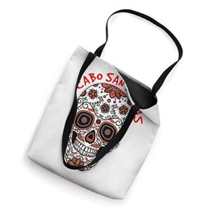 Cabo San Lucas Sugar Skull Tote Bag