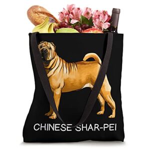 Chinese Shar-Pei Crazy Dog Lover Tote Bag