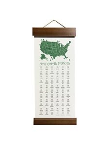 us national park checklist map – 63 national park check off list – national park checklist poster – usa national parks gift – national park scratch off (usa)