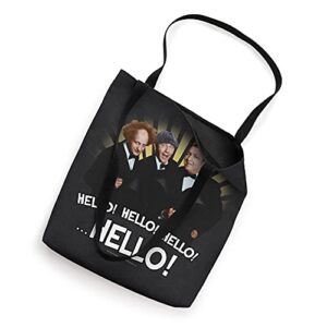 The Three Stooges Hello! Hello! Hello! ...Hello! Tote Bag